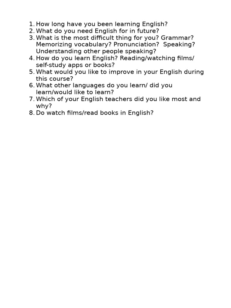 English Experience | PDF | Career & Growth | Language Arts & Discipline