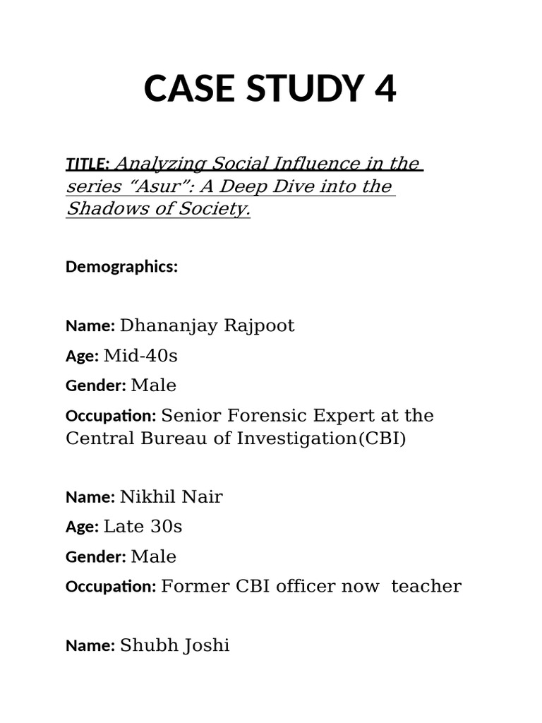 Case Study 4 | PDF