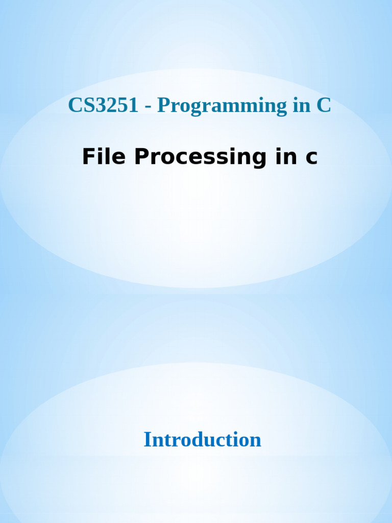 File Handling In C Pdf Computer File Pointer Computer Programming 2490