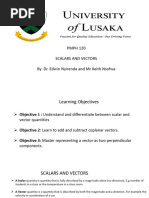 Physics Grade 10 Unit One | PDF | Euclidean Vector | Velocity