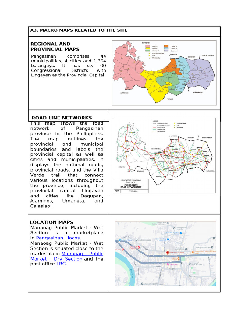 A3. Macro Maps Related To The Site To Print | PDF | Social Science | Travel