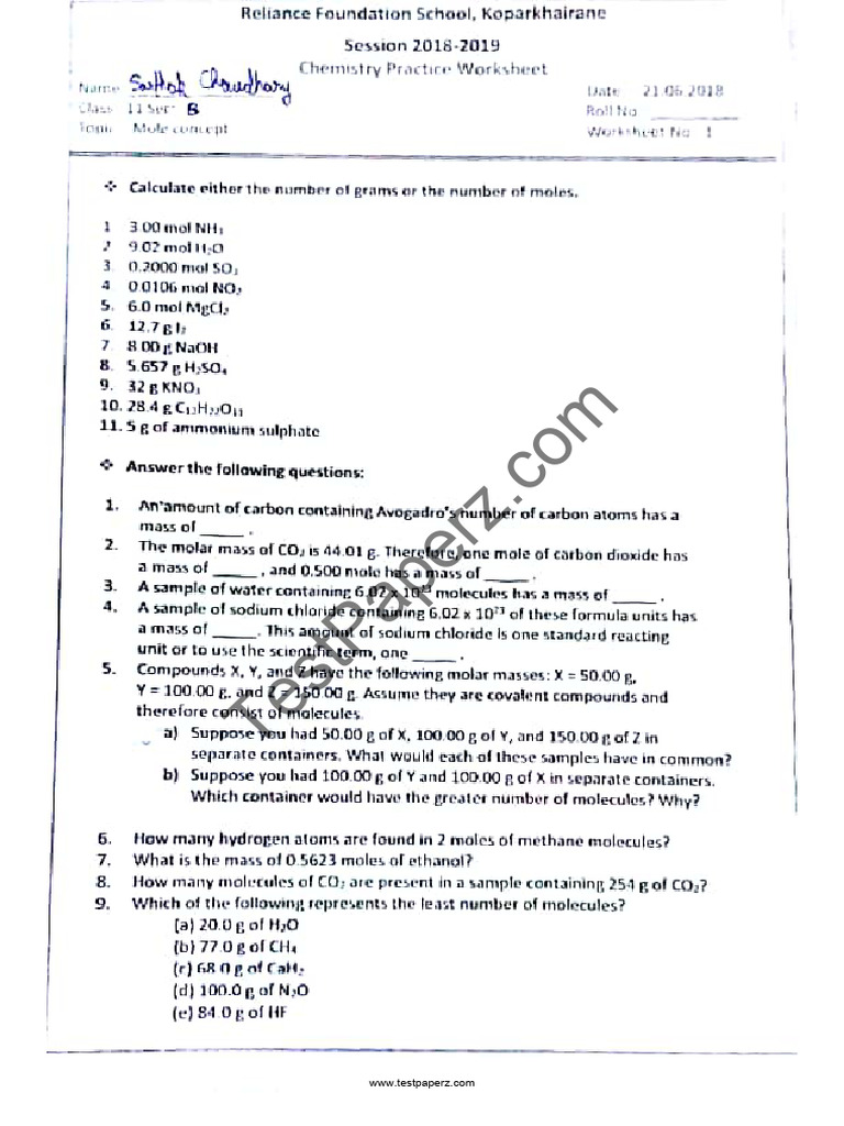 Reliance Foundation Sheet 1 | PDF
