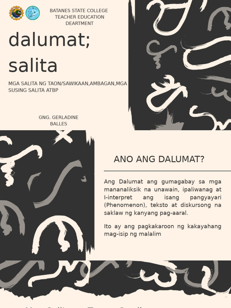 Dalumat Chapter 1 | PDF