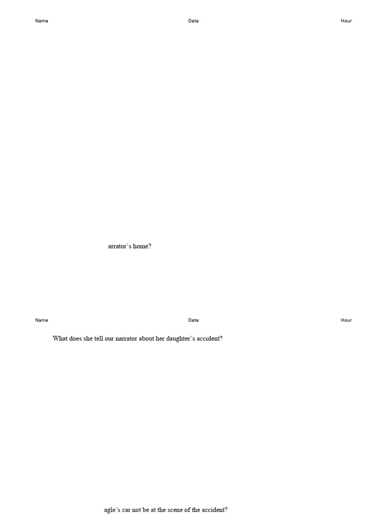 Full Circle Comprehension Guide | PDF | Narration