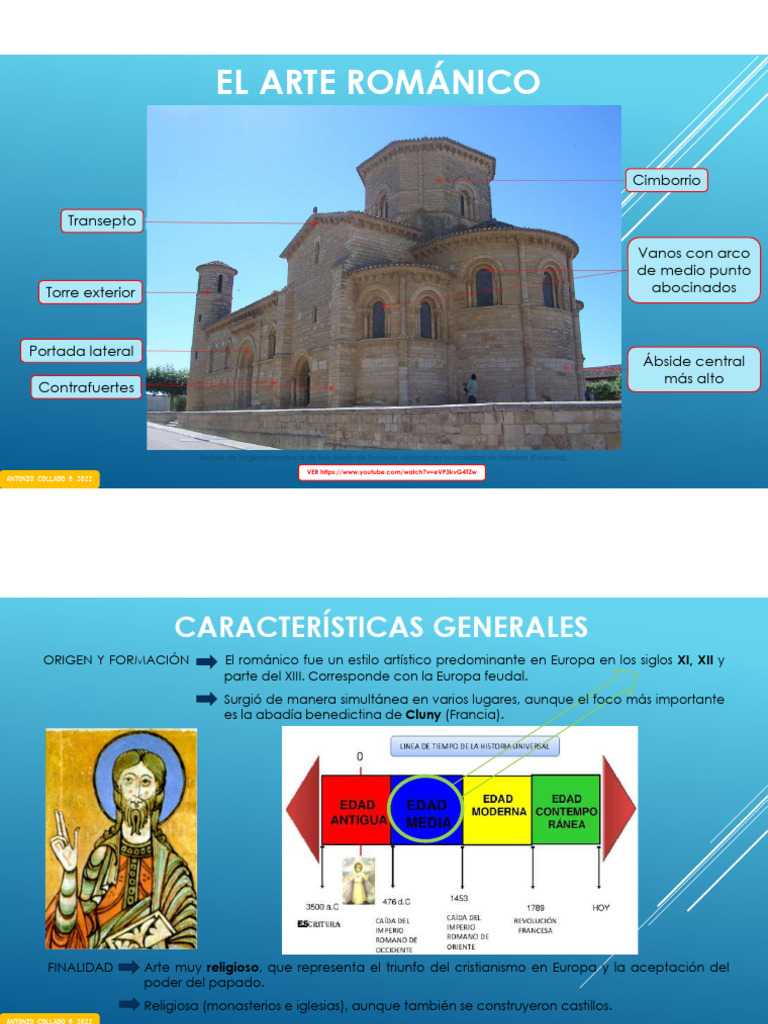 Copia de t2 El Arte Románico | PDF | Bóveda (Arquitectura) | Iglesia ...