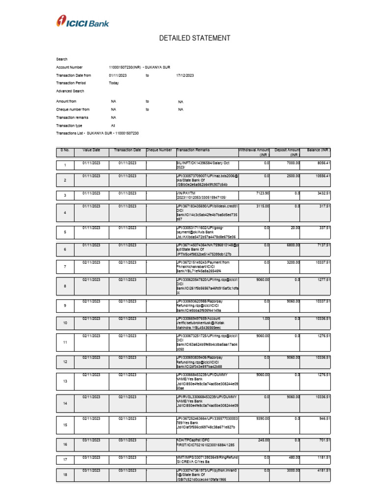 Op Transaction History 17!12!2023 | PDF | Institutional Investors | Personal Finance