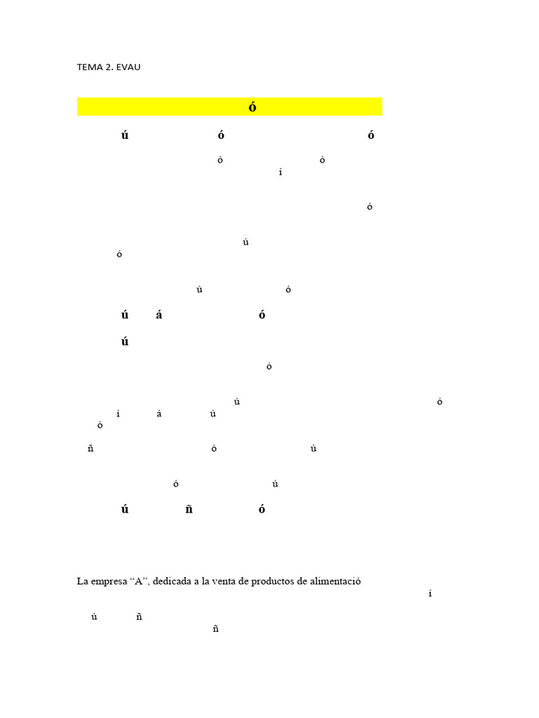 UD2.Ejercicios Evau | PDF | Pequeñas y medianas empresas | Business