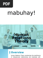 Human Relation | PDF | Systems Psychology | Motivation