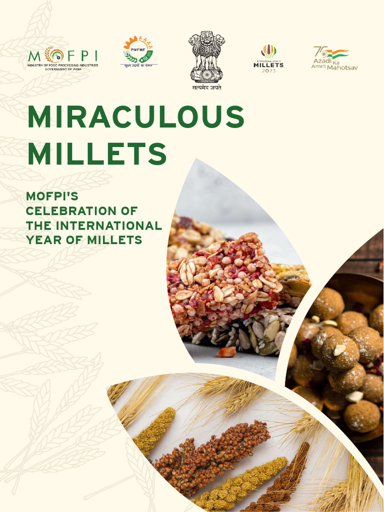 Millets Booklet | PDF | Staple Foods | Cuisine