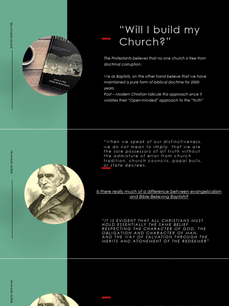 Baptist Distinctives Lesson 1 WEEK 2 | PDF | Bible | Baptists