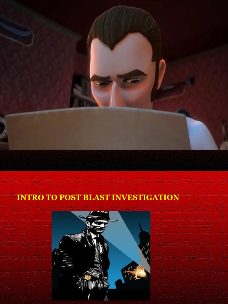 Post Blast Investigation Overview | PDF | Crime Scene | Fingerprint