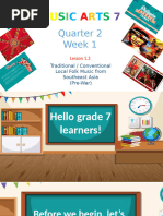 Panay Bukidnon Bamboo Instruments and Gamelan | PDF | Performing Arts ...