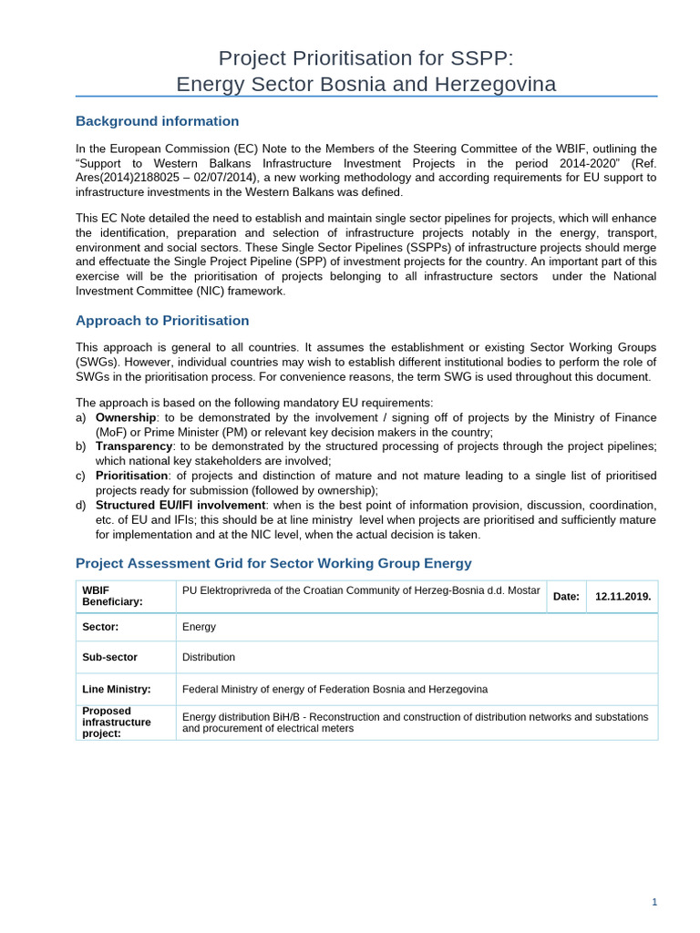 2 Ifico Ene Sra Grid Bih Distribution Ephzhb | PDF | Infrastructure ...