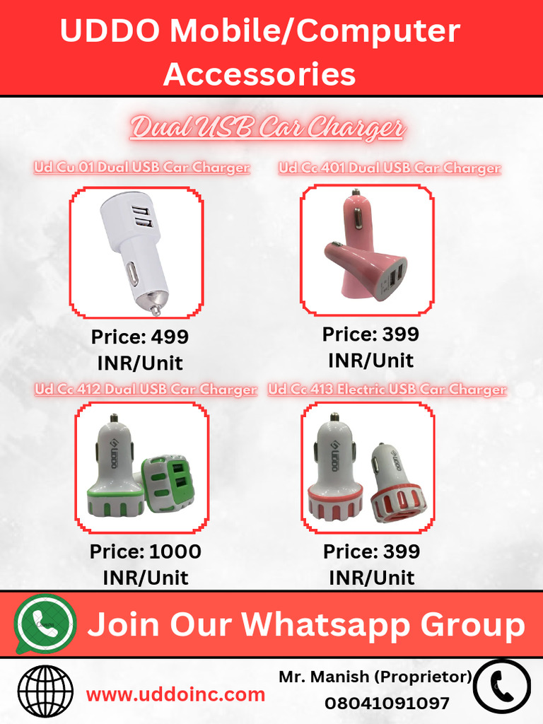UDDO Mobile & Computer Accessories Prices | PDF