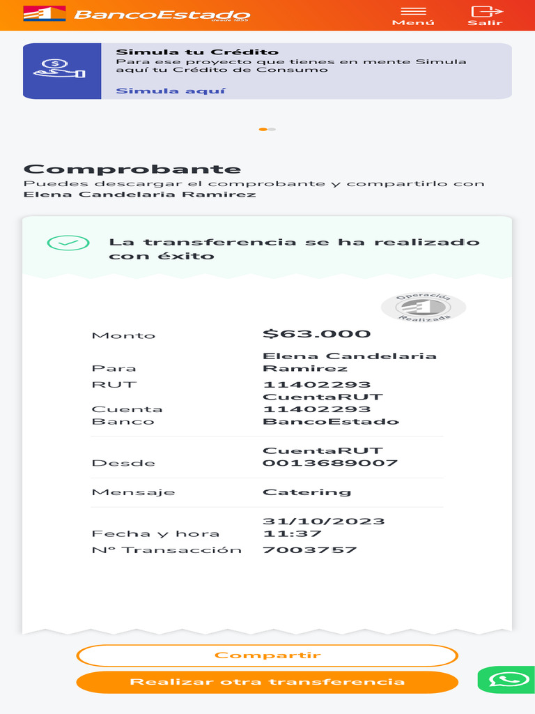 Simula tu Crédito de Consumo | PDF