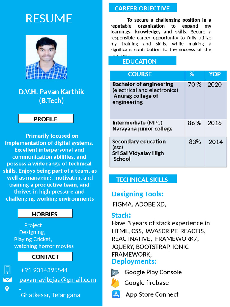 Resume Original | PDF | Computing