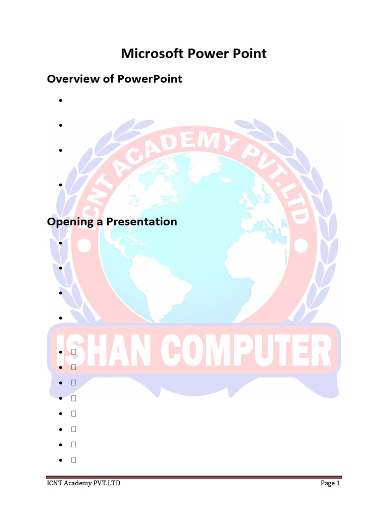 ms power point | PDF | Software | System Software