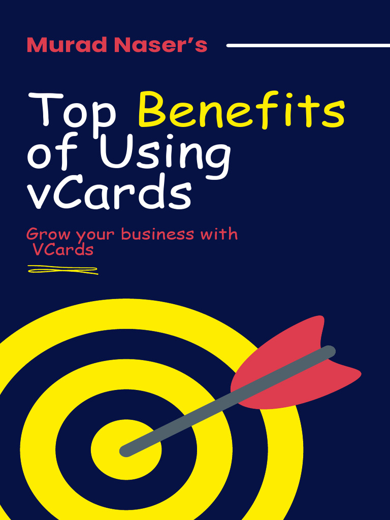 Top Benefits of Using Vcards | PDF | Information | Qr Code