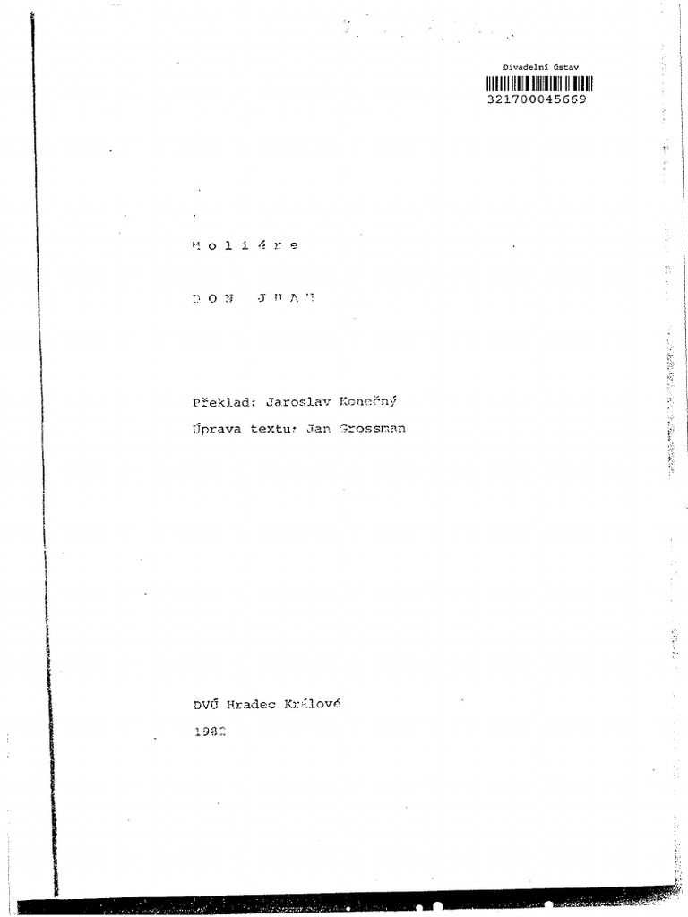 Molier - Don Juan | PDF