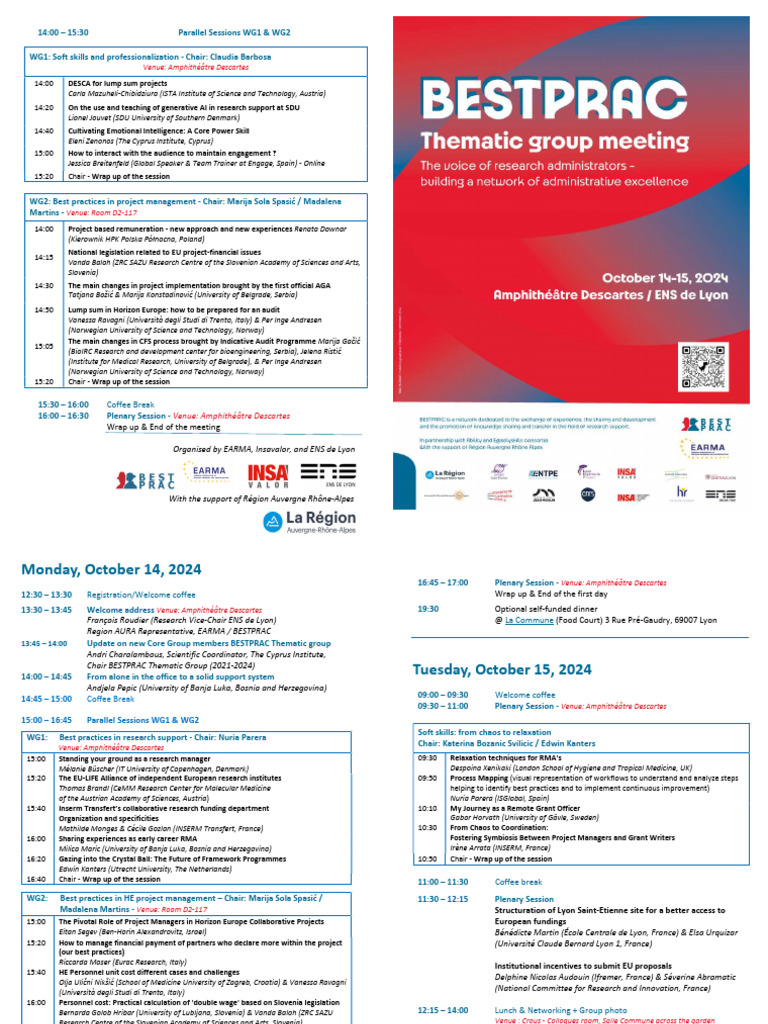 BESTPRAC Programme FLYER | PDF | Science & Mathematics | Technology ...