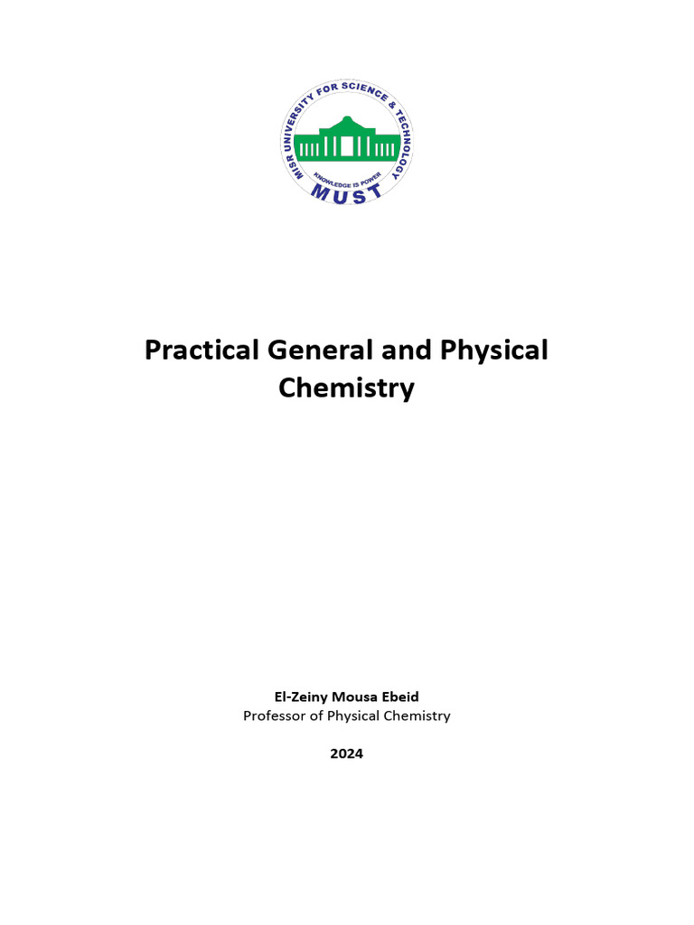 Practical_General_and_Physical_Chemistry | PDF | Rust | Corrosion
