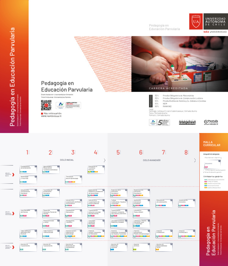 Pedagogia Educacion Parvularia | PDF | Educación de la primera infancia | Aprendizaje