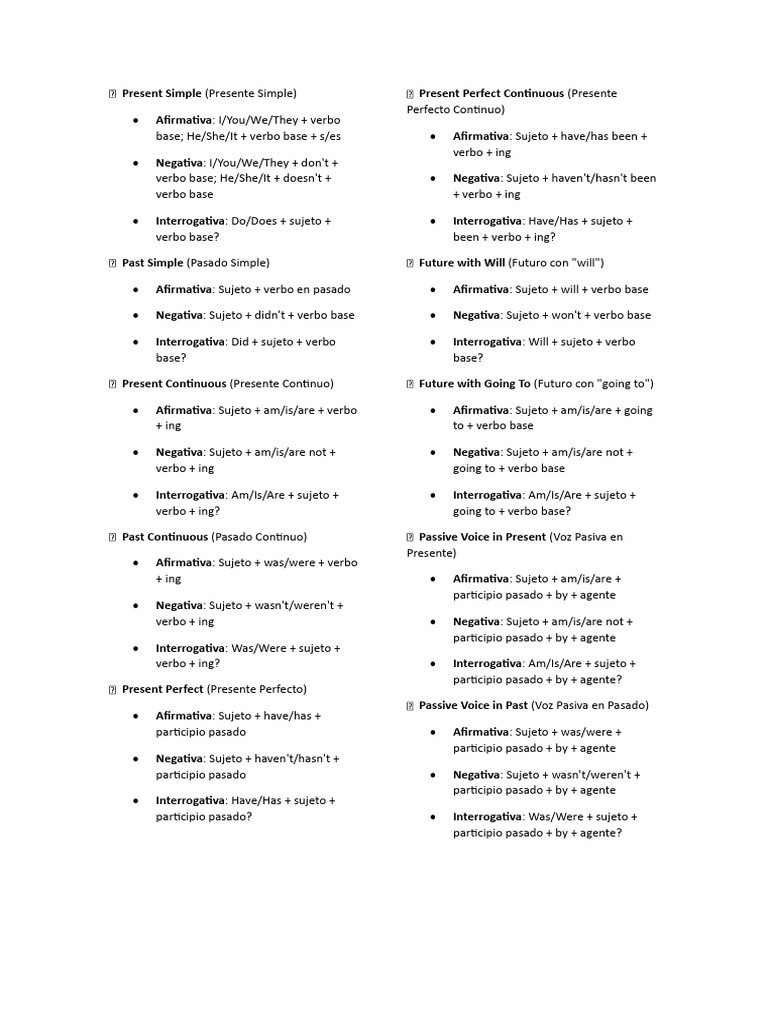 Present Simple Pdf Wellness