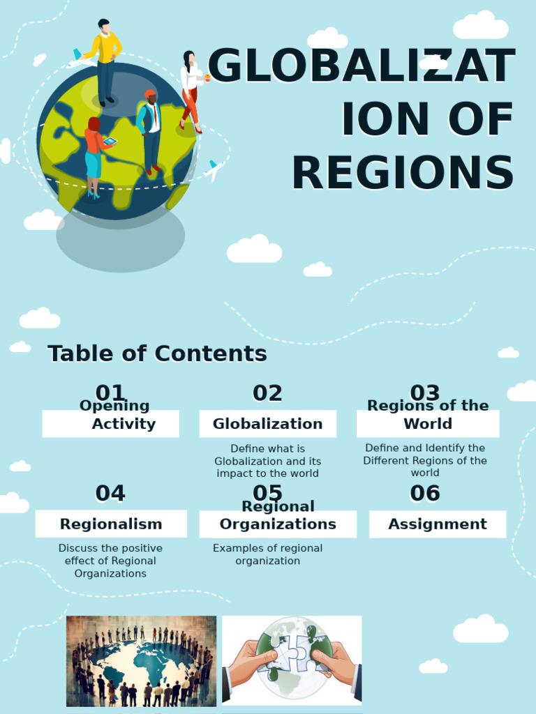 Globalization of Region | PDF | Diplomacy | Foreign Policy
