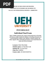 Mowrer's Two Factor Theory (Read) | PDF | Fear | Phobia