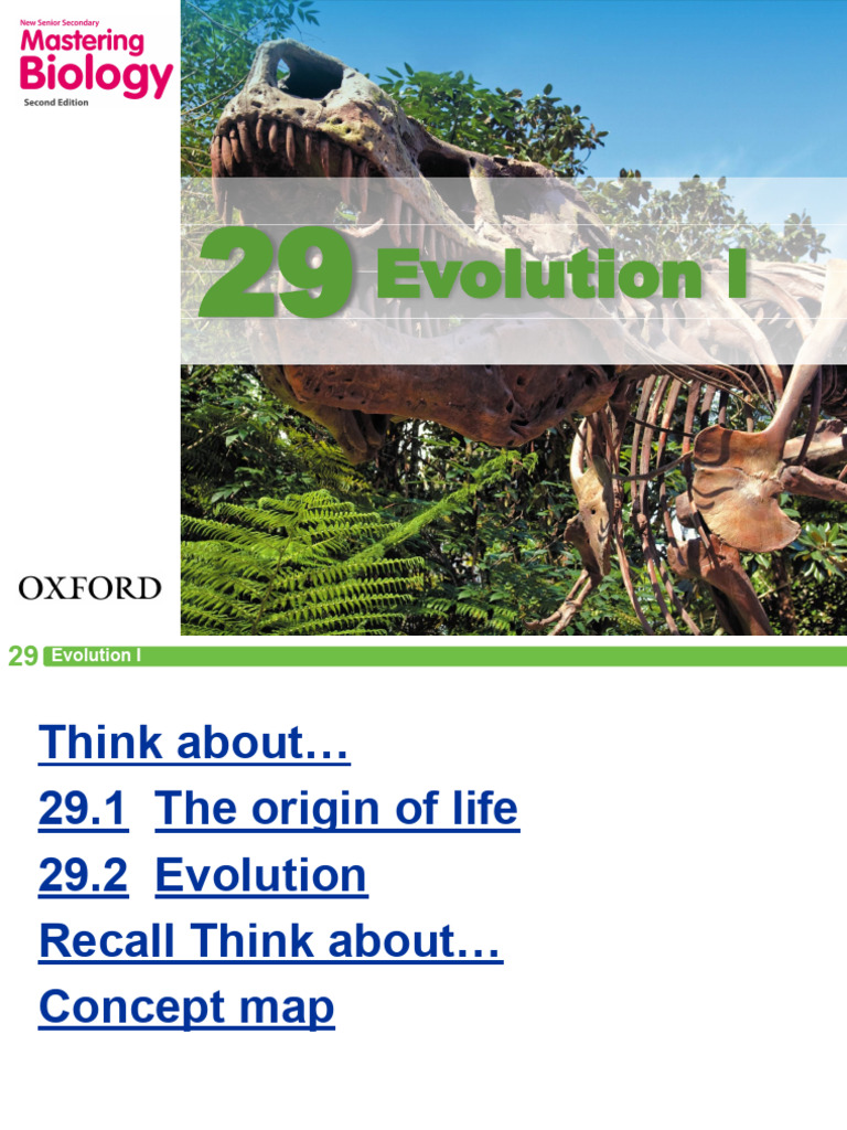 Evoution | PDF | Fossil | Evolution