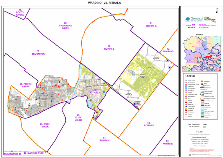 Ward 23 Rithala 1 PDF | PDF