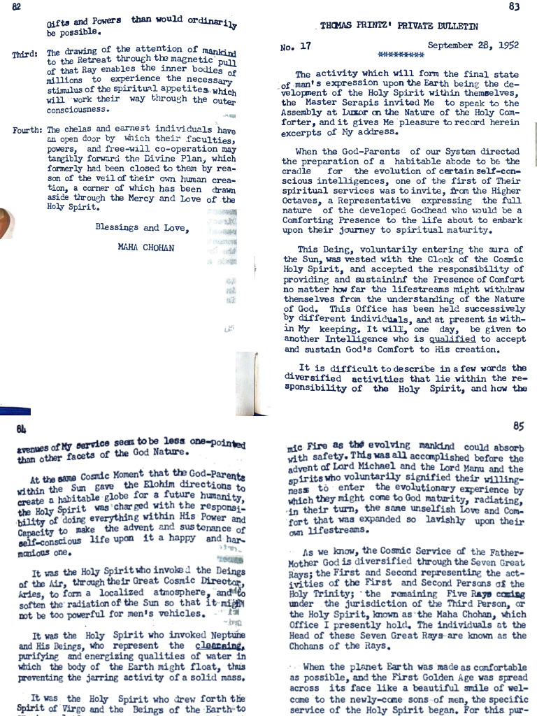 Thomas Printz' Private Bulletin - 1952 - Vol. 01 - 17 | PDF ...