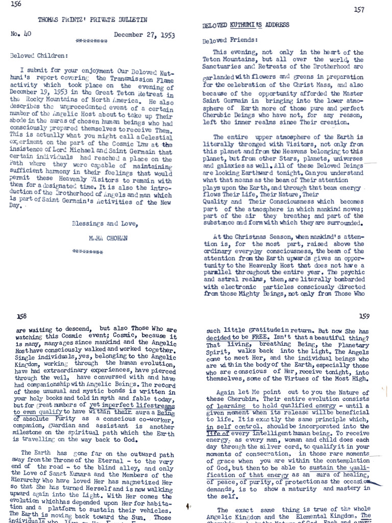 Thomas Printz' Private Bulletin - 1953 - Vol. 02 - 40 | PDF | Outer ...