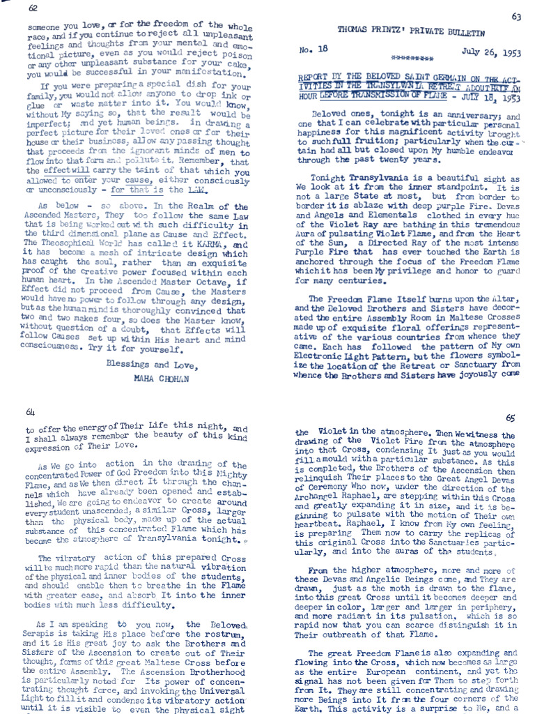 Thomas Printz' Private Bulletin - 1953 - Vol. 02 - 18 | PDF