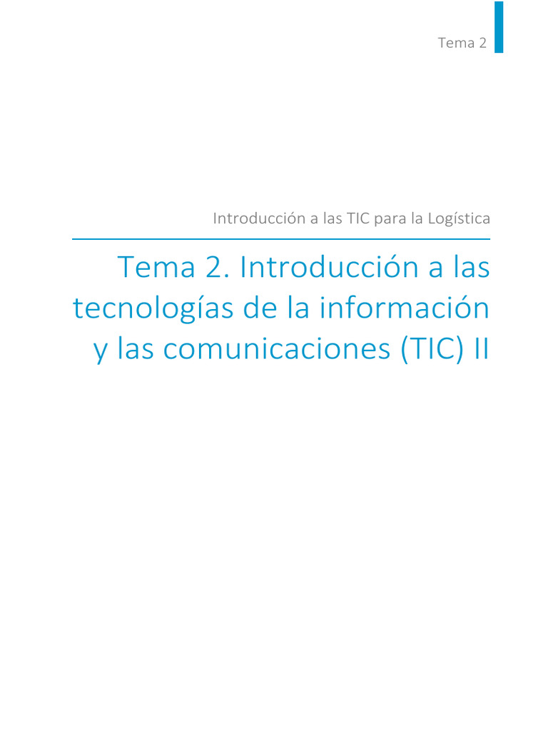 Tema 2 Introdución A Las Tic | PDF | Clave (criptografía) | Red mundial
