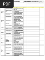MSIL Audit Cheklist 16 | PDF | Audit | Employment