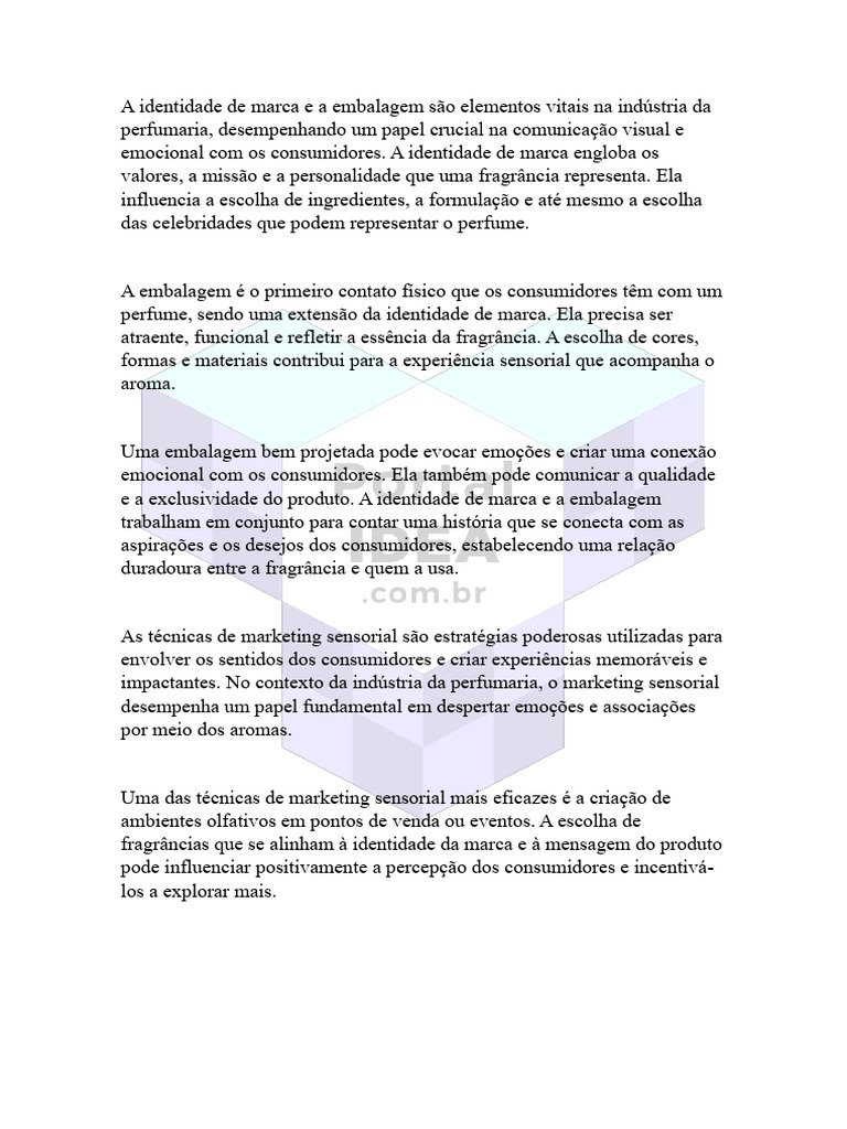 Perfumista de Farmcia Apostila03 | PDF | Perfume | Marca