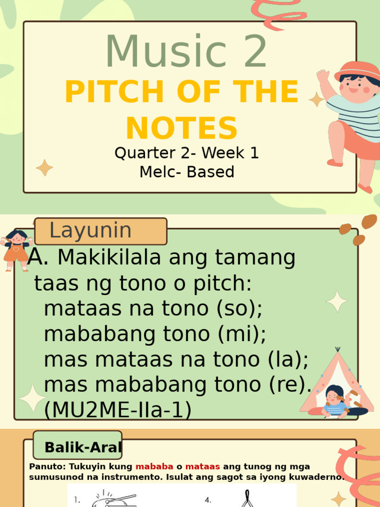Music Q2 W1 | PDF