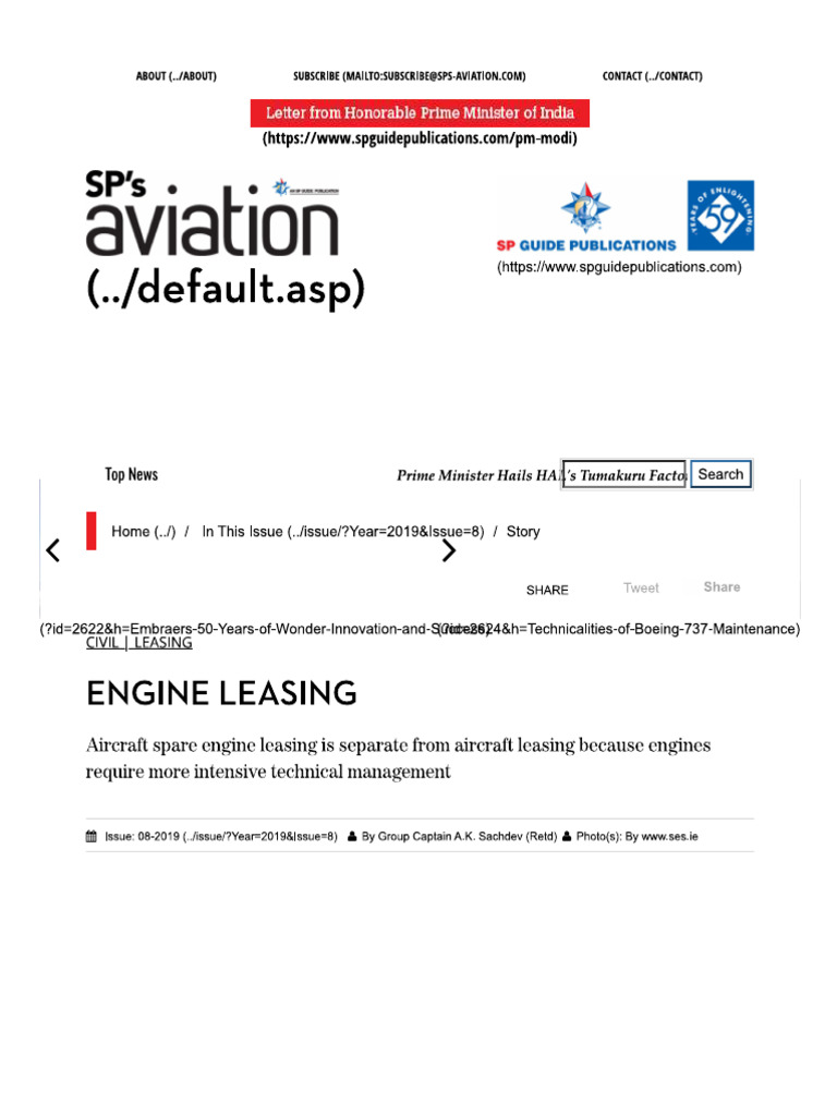 Engine Leasing | PDF