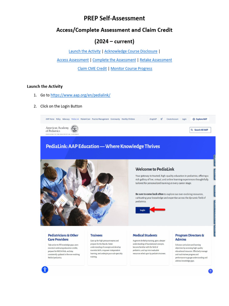 AAP PREP Self-Assessment Guide 2024 | PDF | Software | Computing