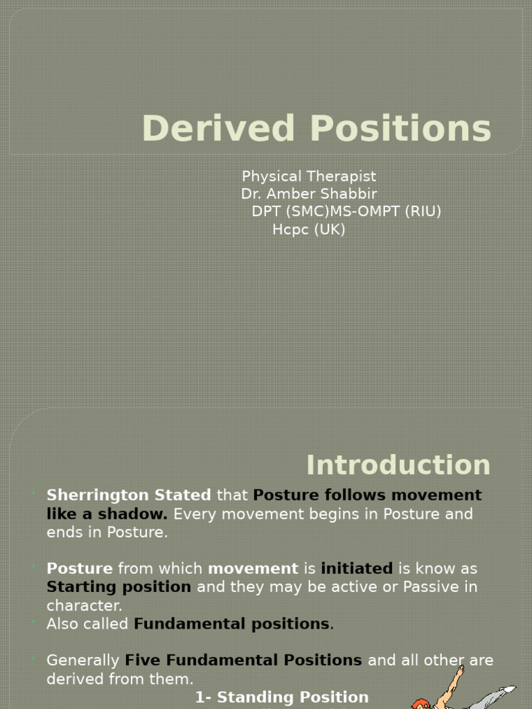 Kine II Derived Positions Part 1 Lec # 8 | PDF | Anatomical Terms Of Motion | Elbow