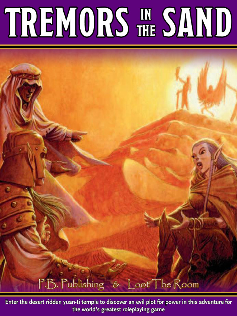 Tremors in the Sand | PDF | Dungeons & Dragons | Wizards Of The Coast