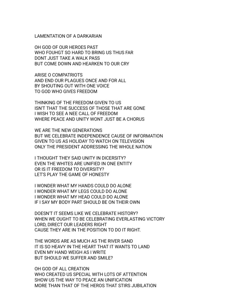 Lamentation of | PDF