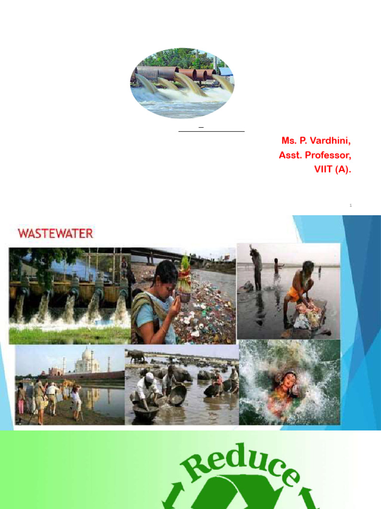 Environmental and Pollution Control UNIT - 1 2 | PDF | Sewage Treatment ...