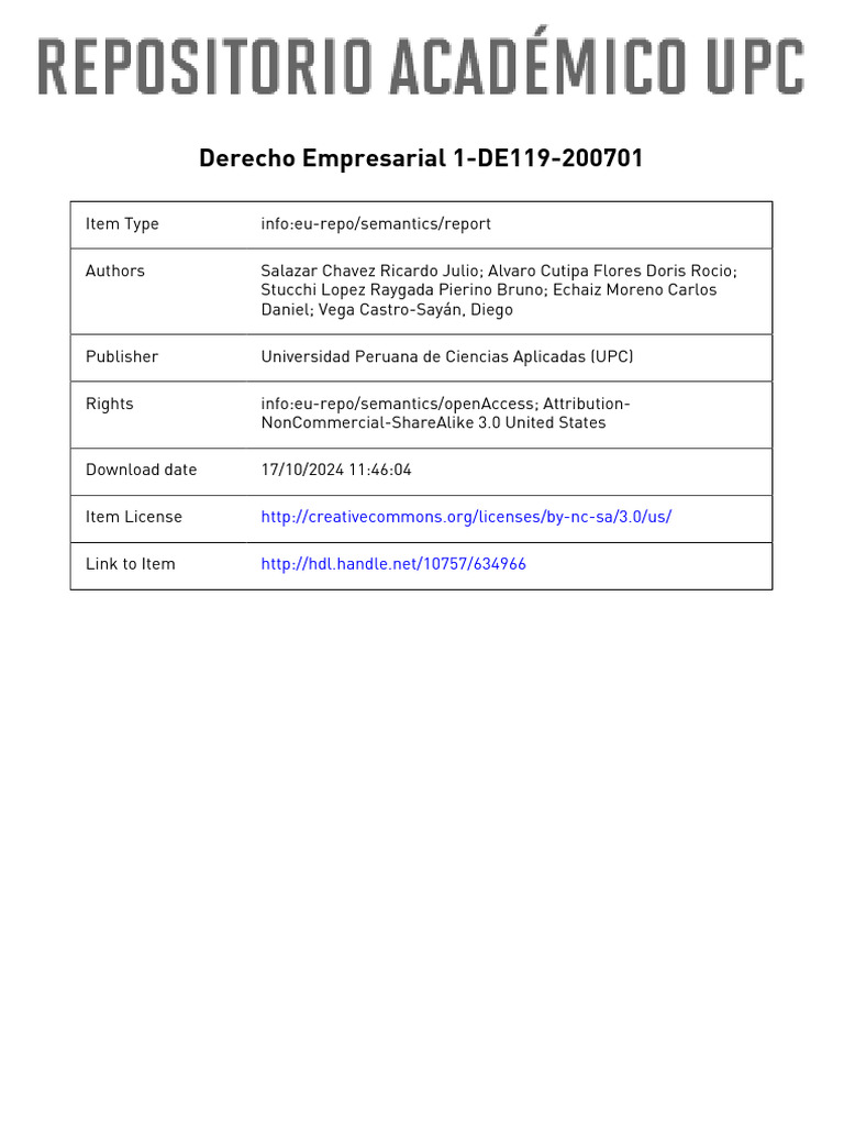 DE119 Derecho Empresarial 1 200701 | PDF | Democracia | Ideologías ...