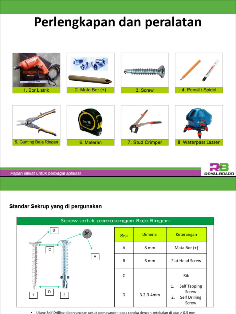 Modul Ceilling Royal Board | PDF