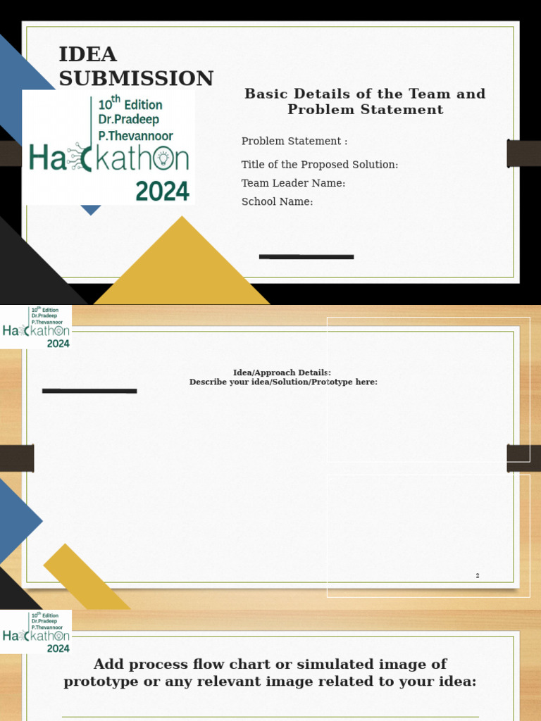 Idea Submission Format - PPTH 2024 | PDF | Career & Growth | Art