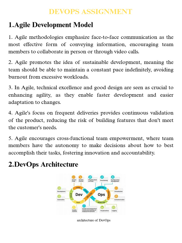 Devops assignment@CSE SYNDICATE | PDF | Scrum (Software Development) | Software Industry