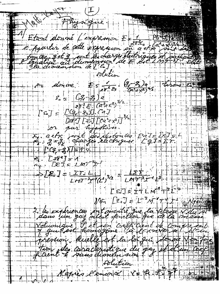 Bat Physique 2 | PDF