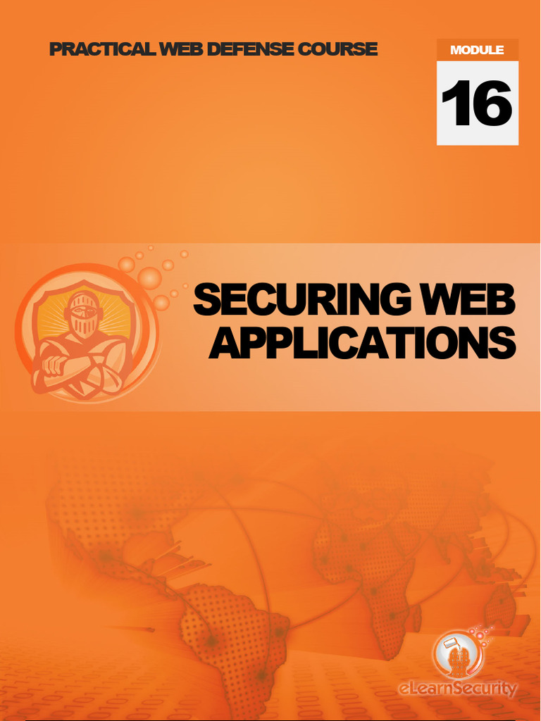 16 Securing Web Applications | PDF | Password | Security